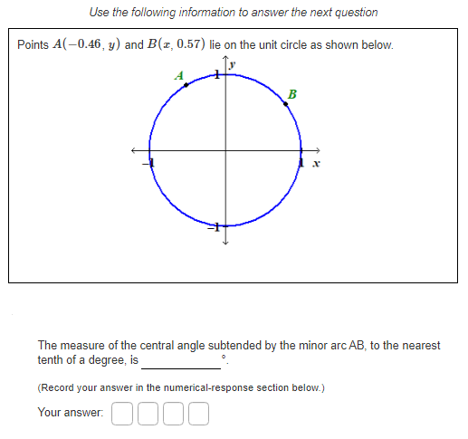 Solved Use the following information to answer the next | Chegg.com