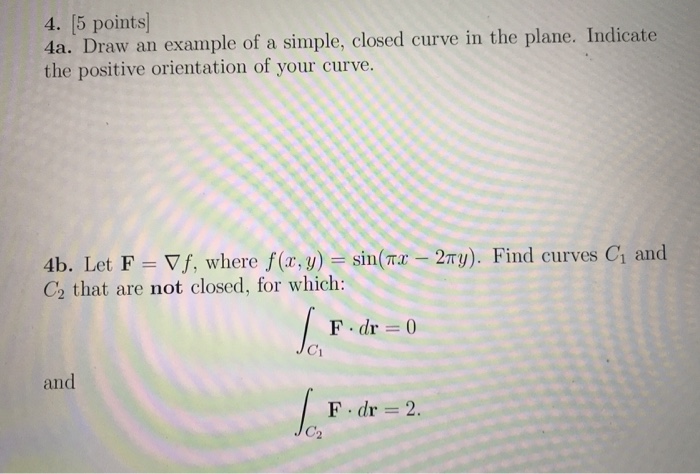 Solved 4. [5 points 4a. Draw an example of a simple, closed | Chegg.com