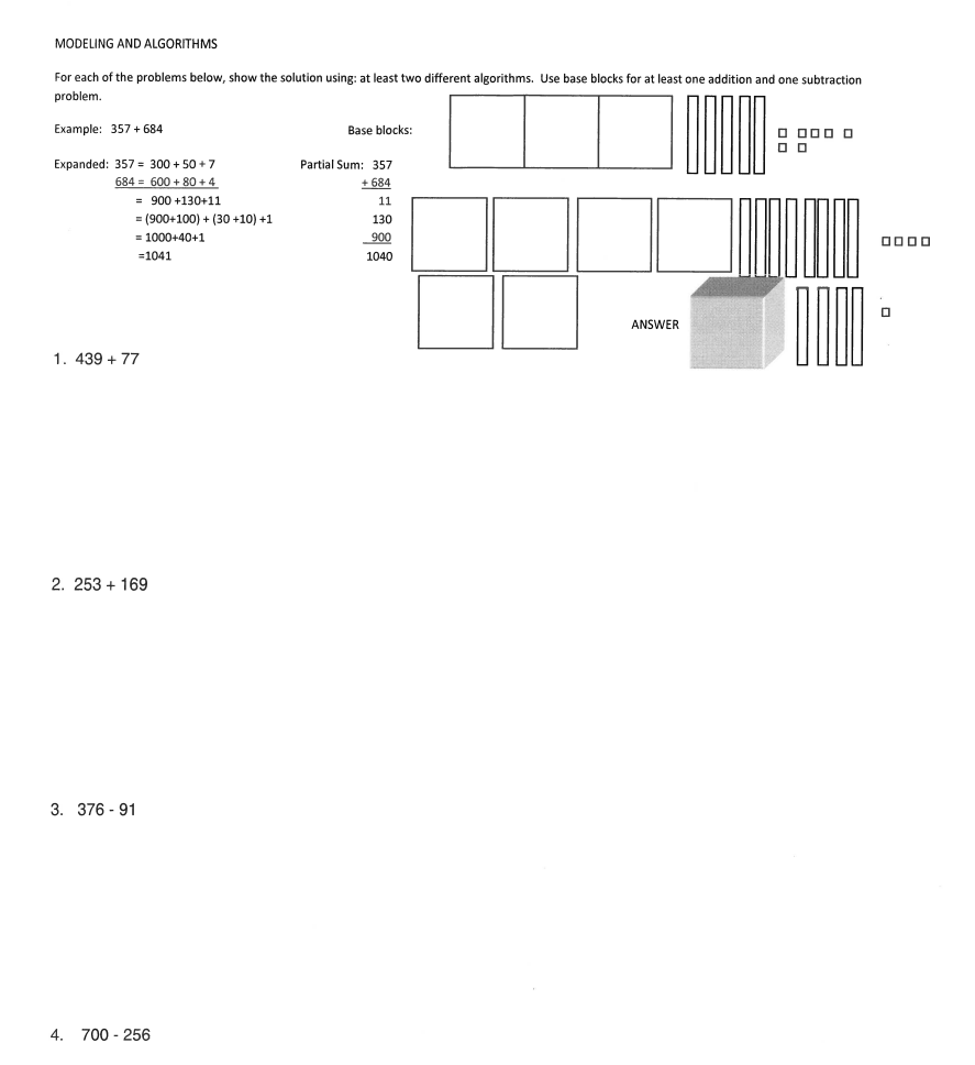 Solved Modeling And Algorithms For Each Of The Problems Chegg