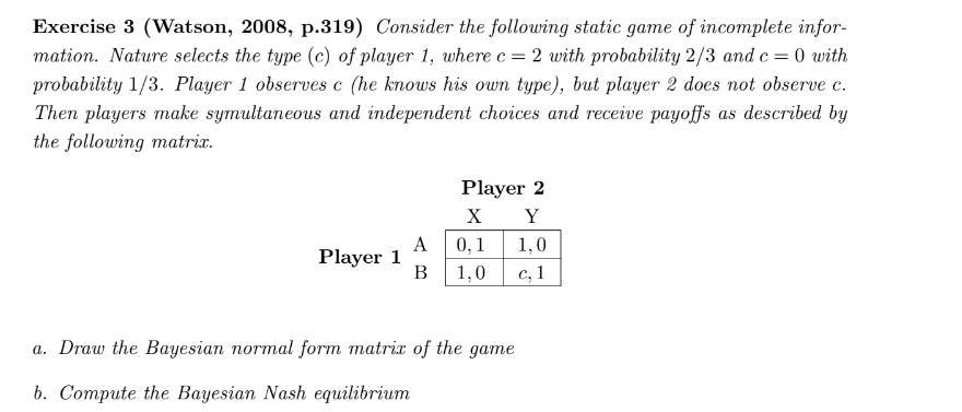 Solved Exercise 3 (Watson, 2008, ﻿p.319) ﻿Consider the | Chegg.com