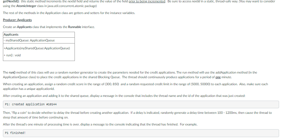 Solved Producer/Consumer Program For this assignment, you | Chegg.com
