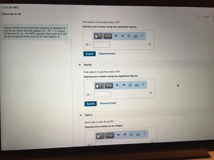 Solved 《CH 09 HW-2 Exercise 9.10 3 of7 inst order in A and | Chegg.com