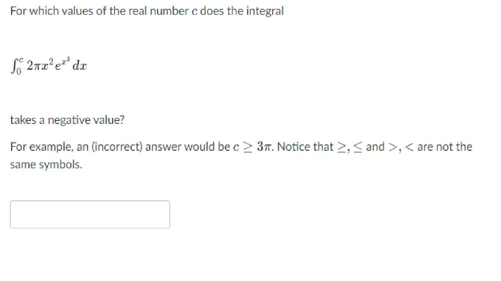 Solved For Which Values Of The Real Number C Does The 