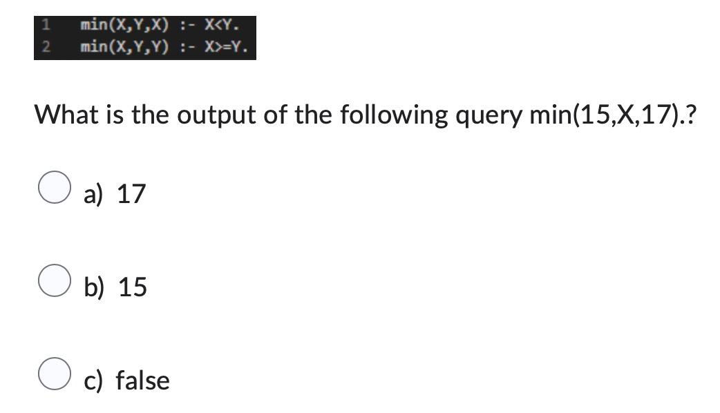 Solved What is the output of the following query | Chegg.com