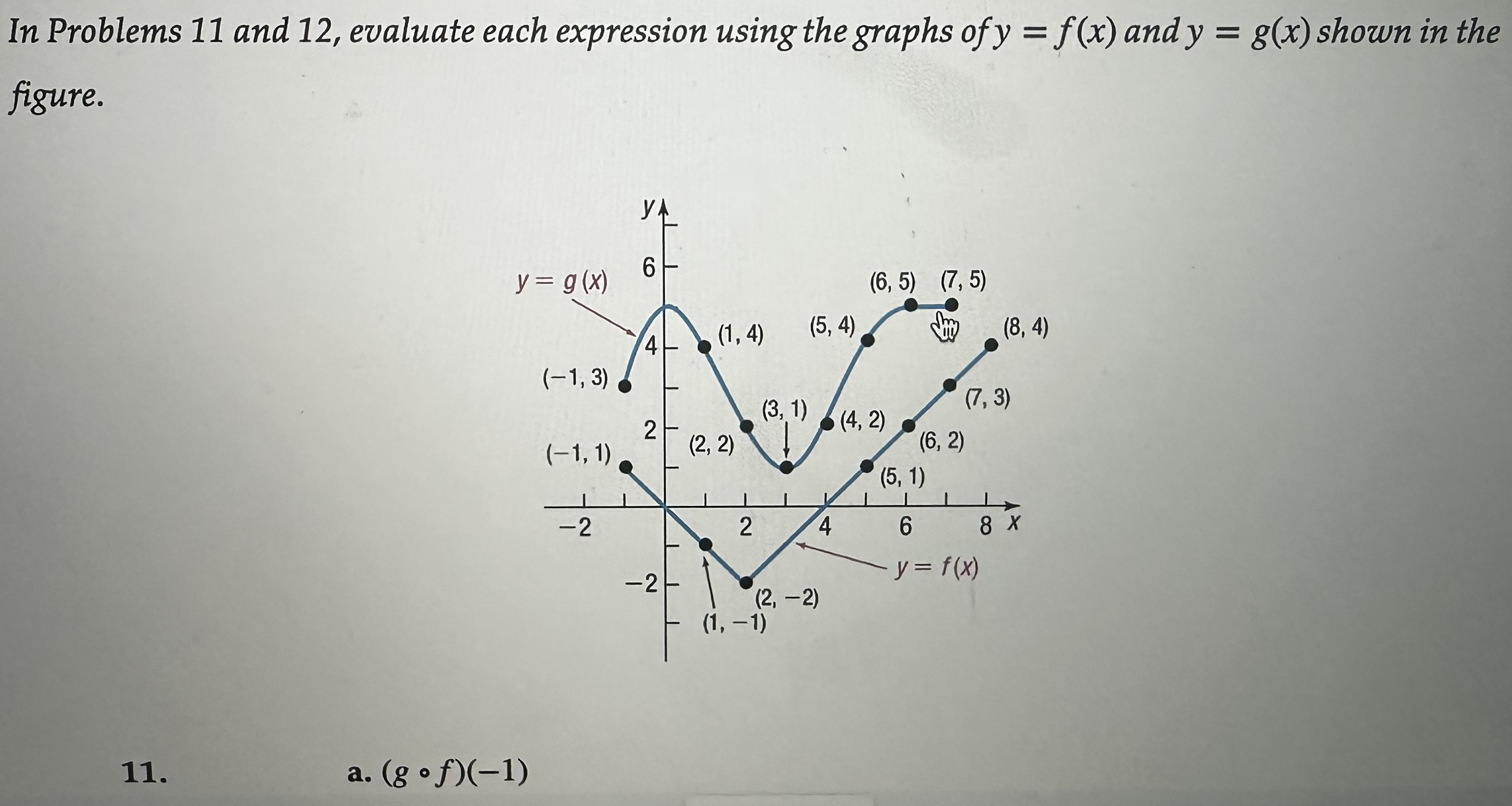 Solved In Problems 11 and 12, evaluate each expression using | Chegg.com
