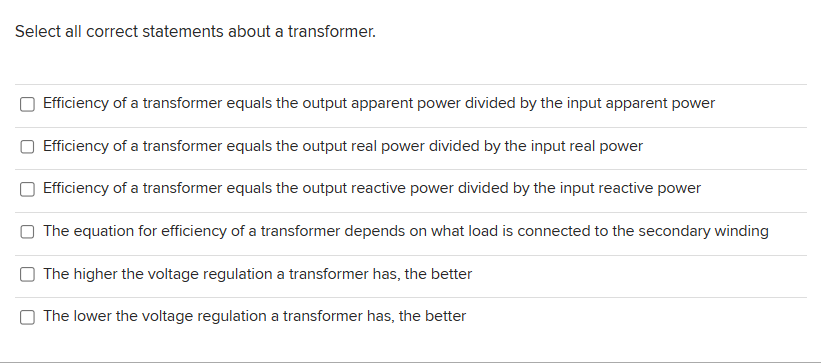 Solved Select all correct statements about a | Chegg.com