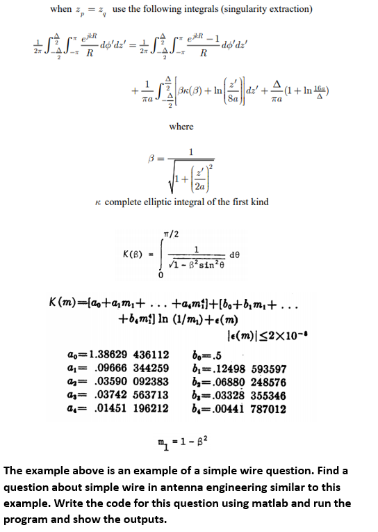 when z = 2 P use the following integrals (singularity | Chegg.com
