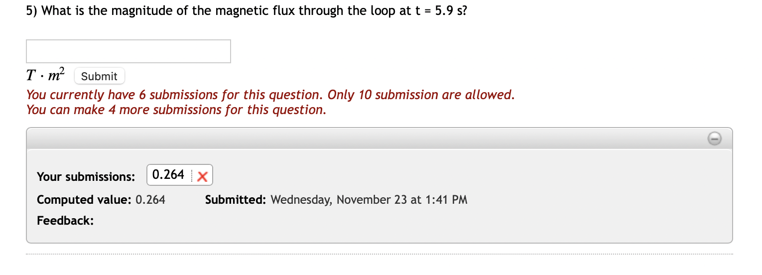 Solved A circular conducting loop of radius 26.6 cm and | Chegg.com