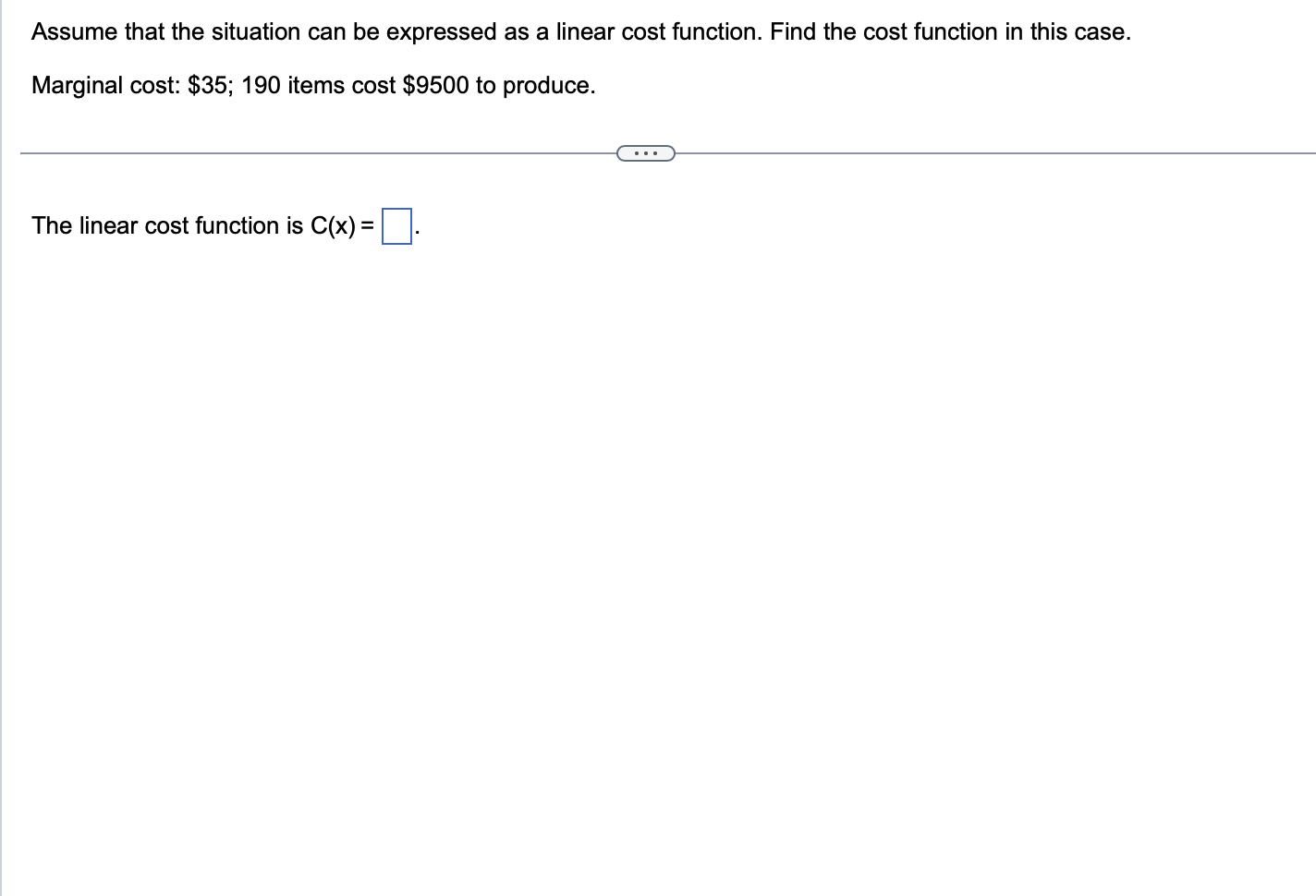 Solved Assume that the situation can be expressed as a | Chegg.com