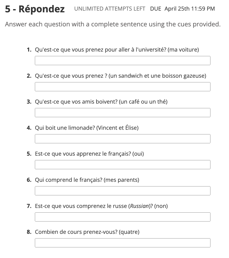 Answer each question with a complete sentence using | Chegg.com
