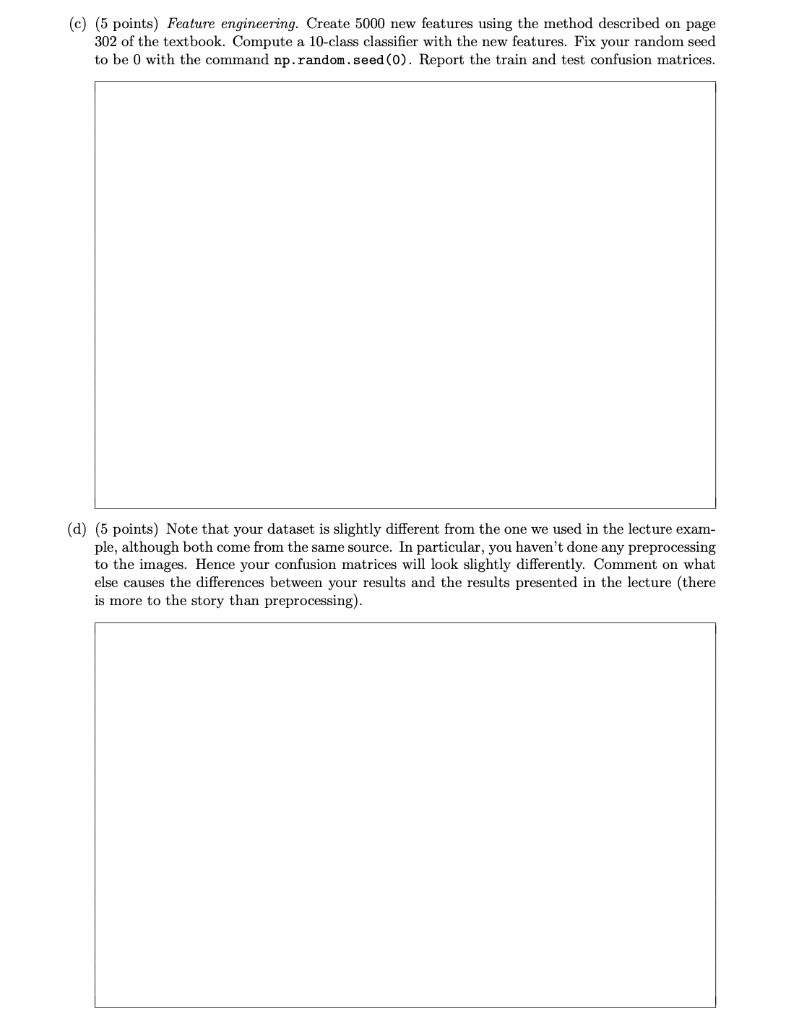 4. Handwritten digit classification. In this exercise | Chegg.com