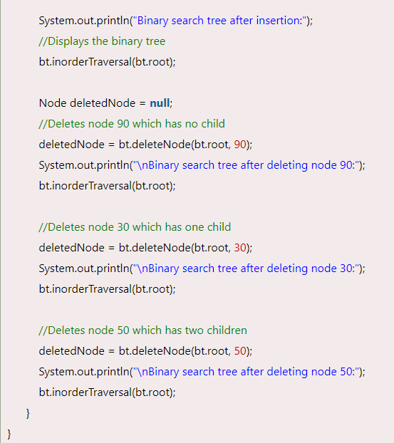 Solved Use the code attatched to implement the tree class | Chegg.com