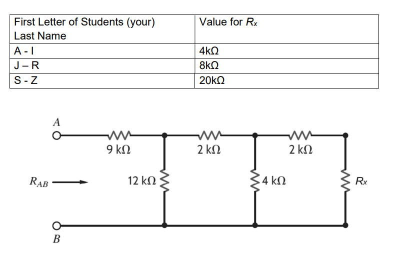 Solved Determine the equivalent resistance of RAB in the | Chegg.com
