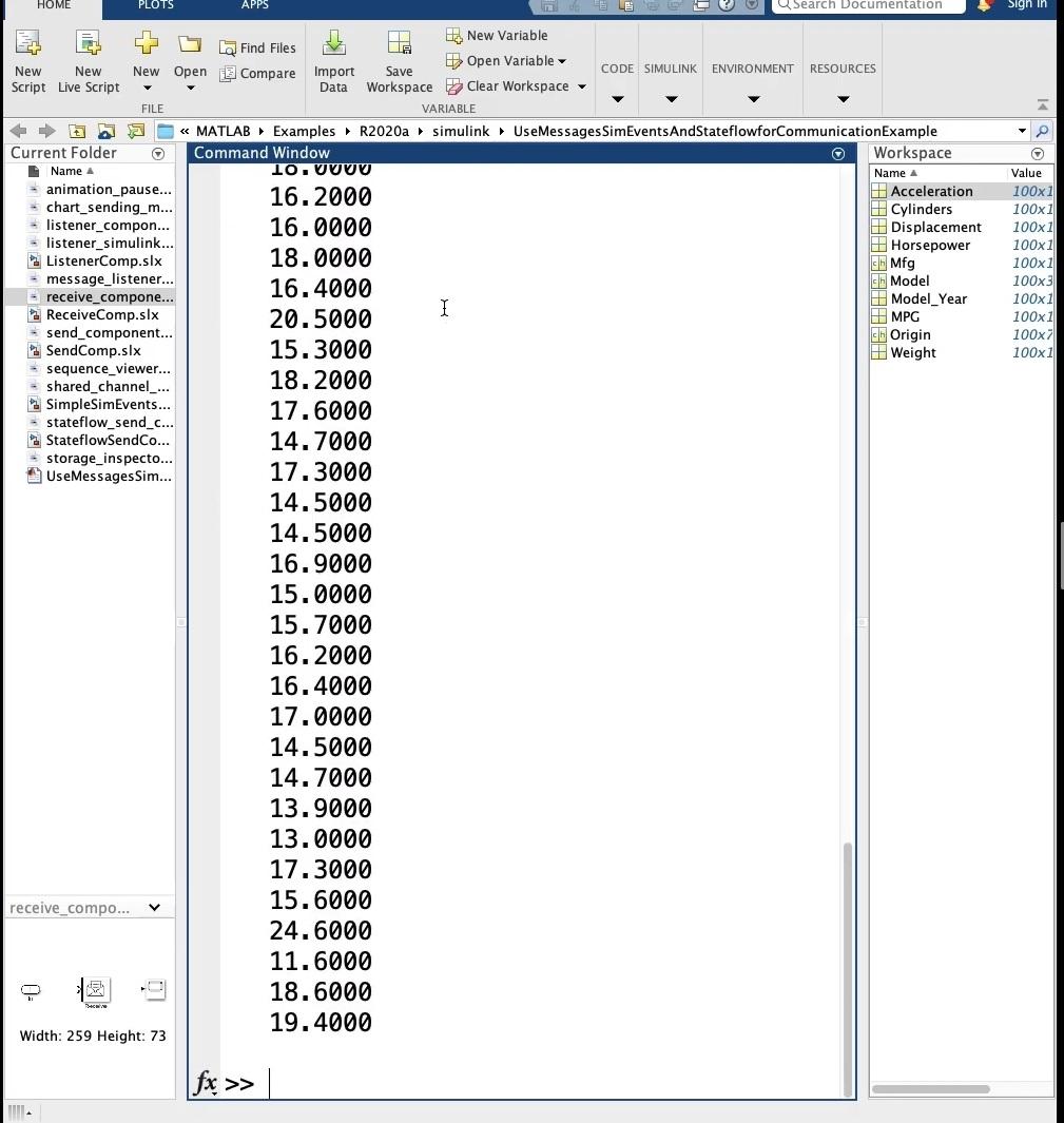 Solved hello I need to create and save data in MATLAB to be | Chegg.com