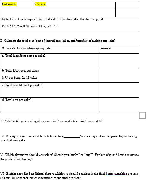 Solved Can you please fill out this sheet? This is a | Chegg.com