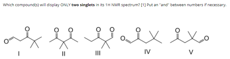 Solved How many chemically distinct protons does this | Chegg.com