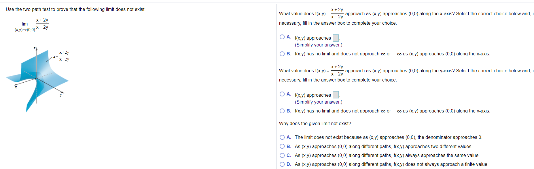 Solved Use the two-path test to prove that the following | Chegg.com