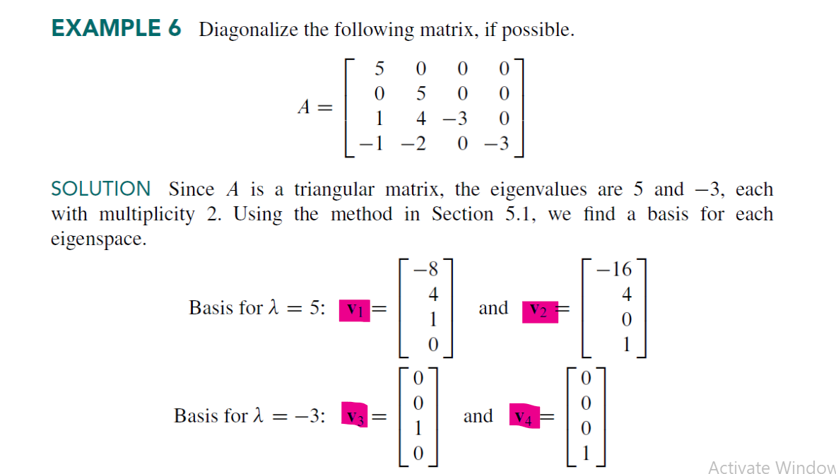 Solved Please SHOW HOW TO REACH TILL THE HIGHLIGHTED MATRIX. | Chegg.com
