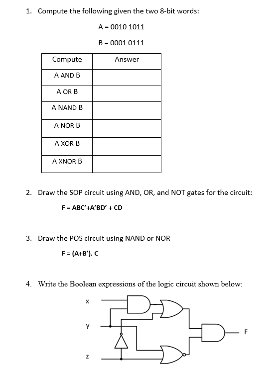 Solved please help with this!! i need number 3 and 4 | Chegg.com