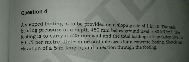 Solved Question 1 Teing the formula of BS 449, Clause 28, | Chegg.com