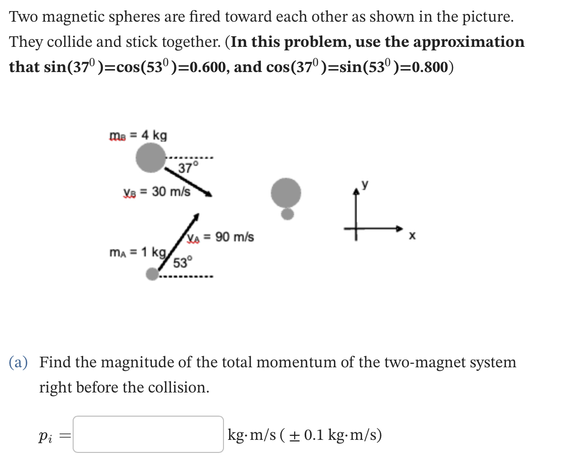 Solved (b) What is the direction of the two-magnet system's | Chegg.com