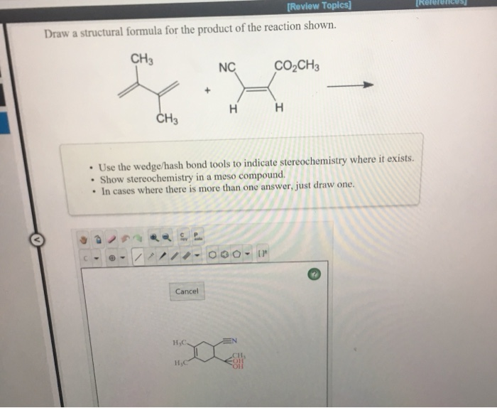 Solved Review Topics) References Draw the most stable | Chegg.com