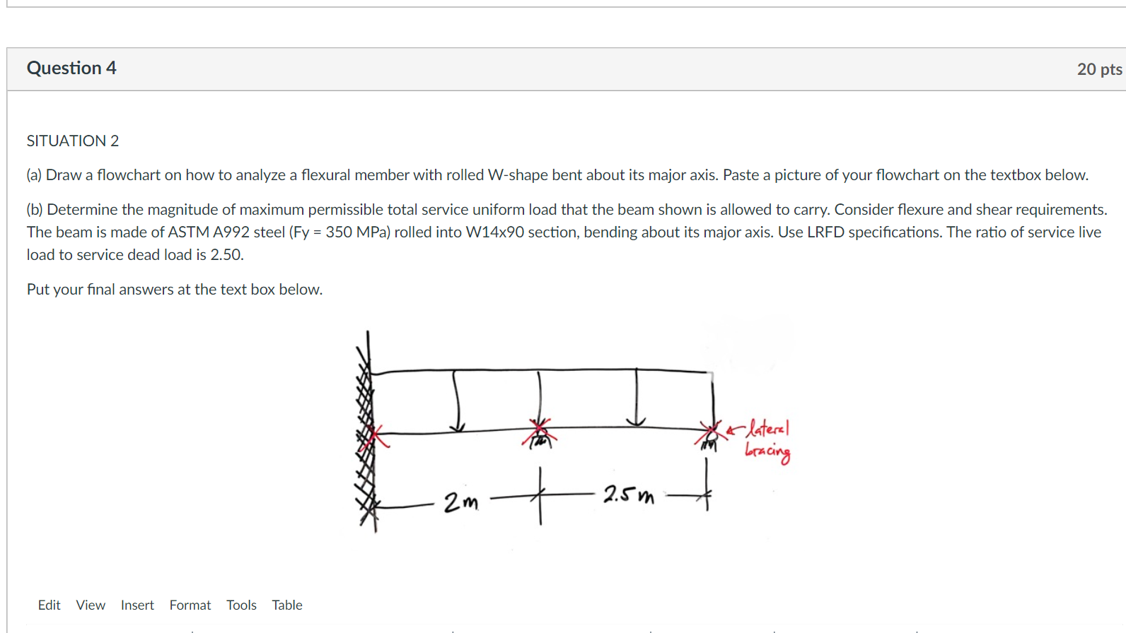 Solved Question 4 20 pts SITUATION 2 (a) Draw a flowchart on | Chegg.com