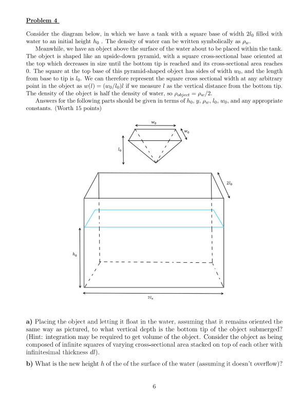 Solved Problem 4 Consider the diagram below, in which we | Chegg.com