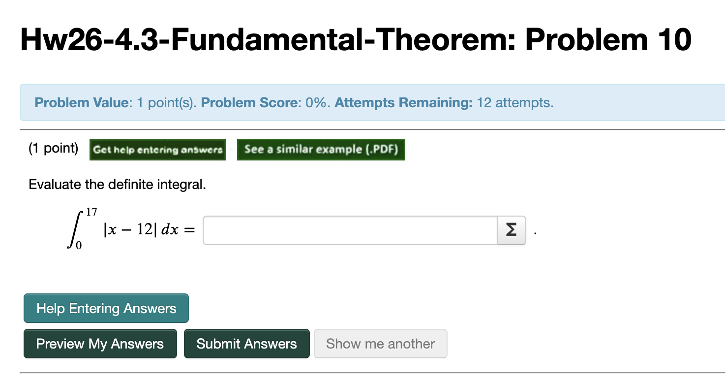 Solved Hw26-4.3-Fundamental-Theorem: Problem 10 Problem | Chegg.com