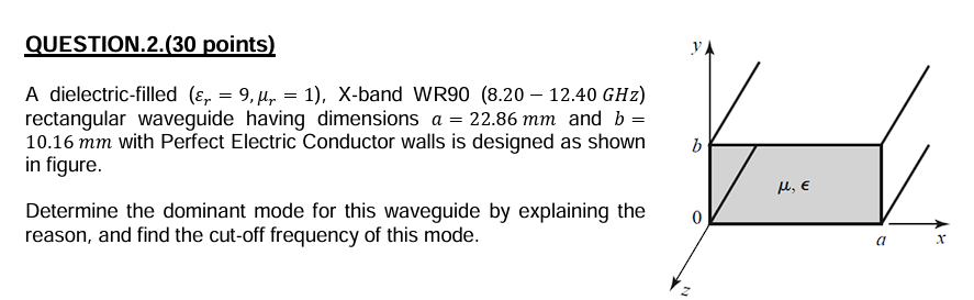 Solved QUESTION.2.(30 ﻿points)A dielectric-filled | Chegg.com