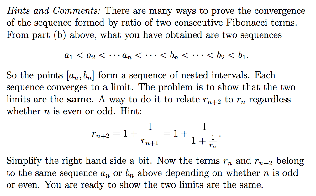 Solved 1. The well-known Fibonacci sequence as seen in the | Chegg.com