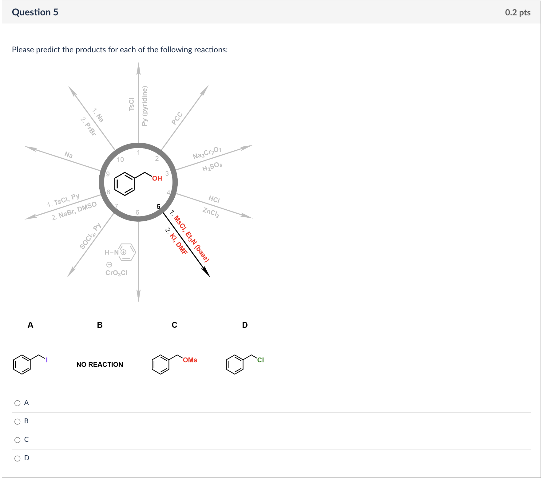 Solved Please predict the products for each of the following | Chegg.com