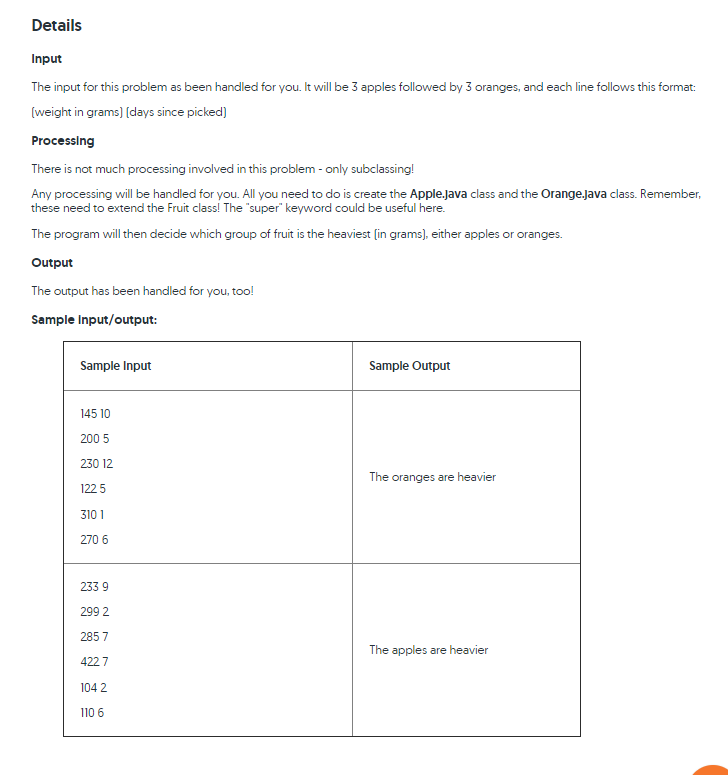 Solved Instructions Today we are using Inheritance to create | Chegg.com