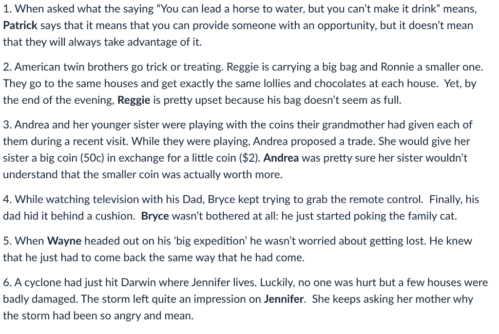 Solved 1. When asked what the saying "You can lead a horse | Chegg.com