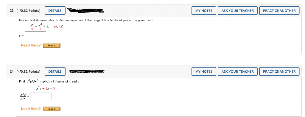 Solved Use implicit differentiation to find an equation of | Chegg.com