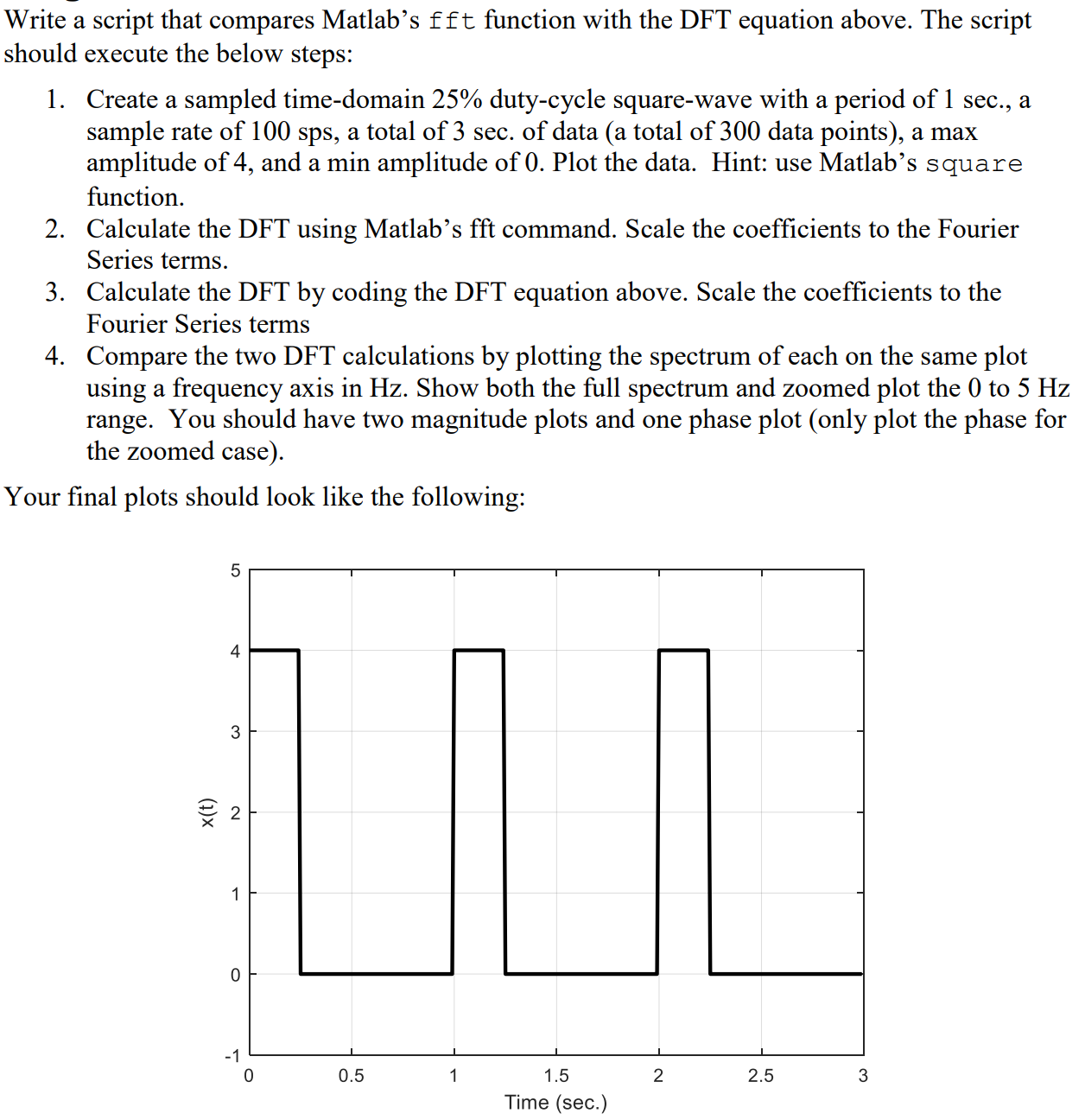 Solved I Am Having Trouble Getting My Matlab Script To Plot 9711