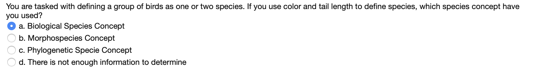 Solved You are tasked with defining a group of birds as one | Chegg.com