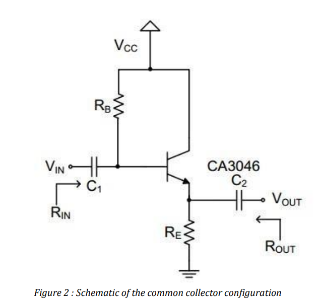 Solved Design a common-collector amplifier like in the | Chegg.com