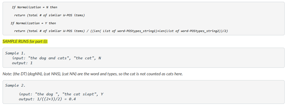 Solved Programming_part (i). Write a function | Chegg.com