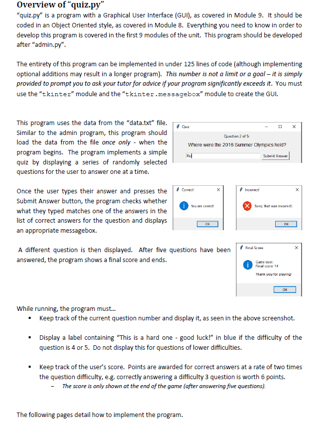 Solved Background Information This assignment tests your | Chegg.com