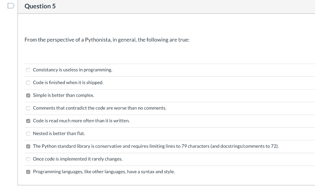 Solved D Question 4 2 pts IDLE File Edit Format Run Options | Chegg.com