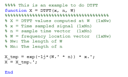 To evaluate this effect, we need to develop DTFT | Chegg.com