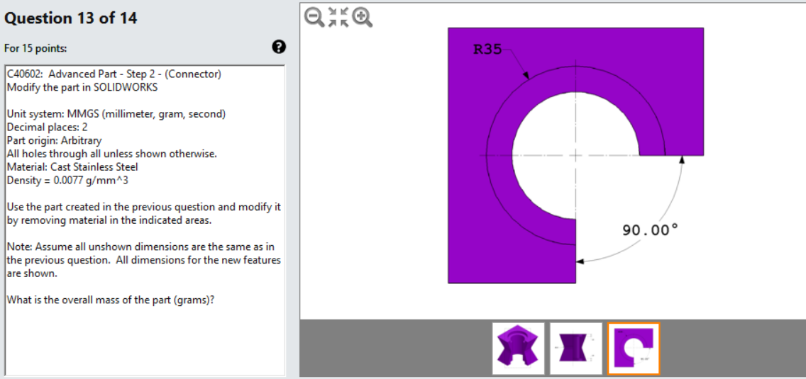 Solved For 15 points: C40601: Advanced Part - Step 1 - | Chegg.com