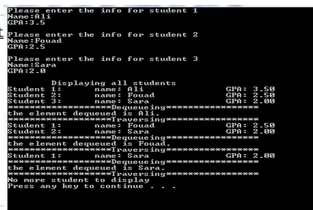 Solved Exercise: Create a student node struct that has two | Chegg.com