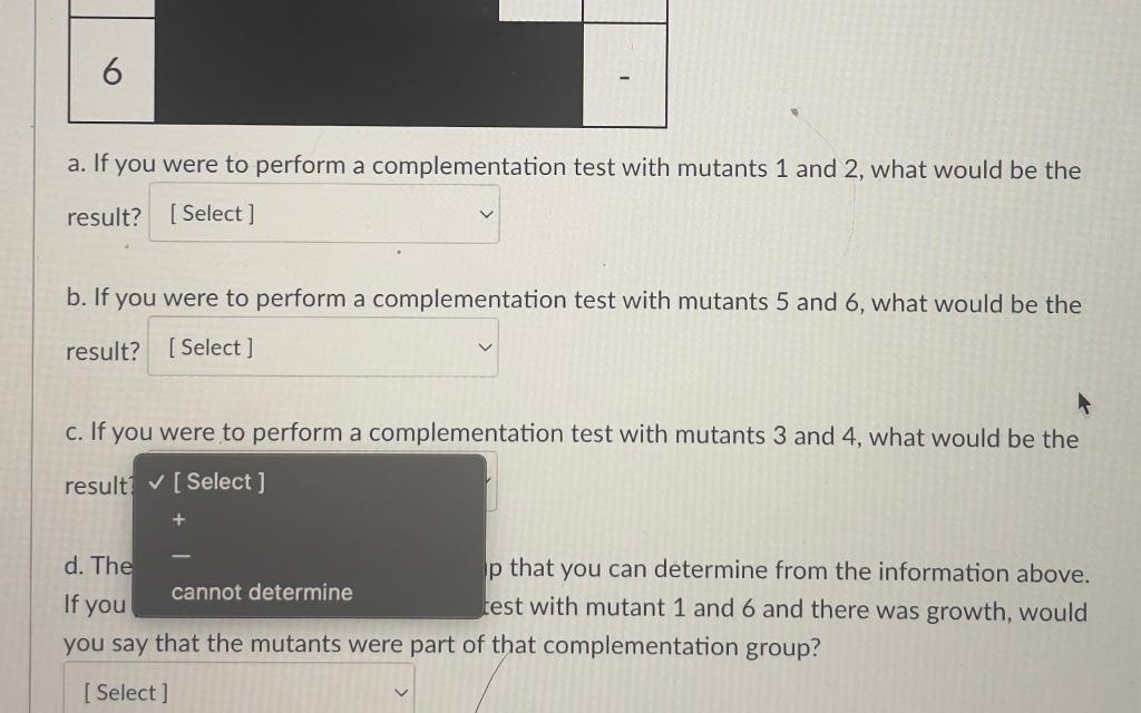 Solved Below is a partially filled in complementation table. | Chegg.com
