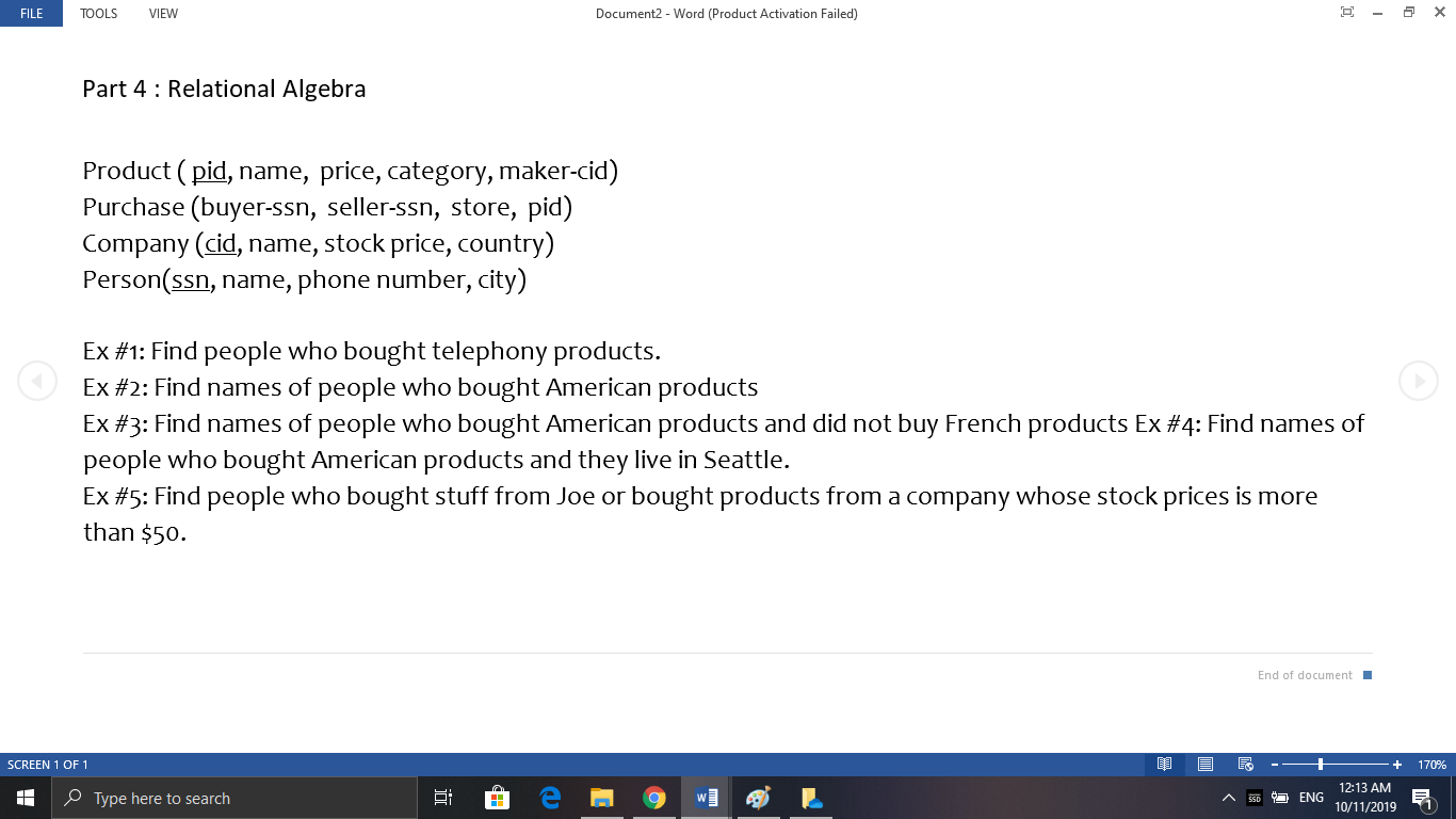 (Solved) : File Tools View Document2 Word Product Activation Failed X ... (Solved) : File Tools View Document2 Word Product Activation Failed X ...