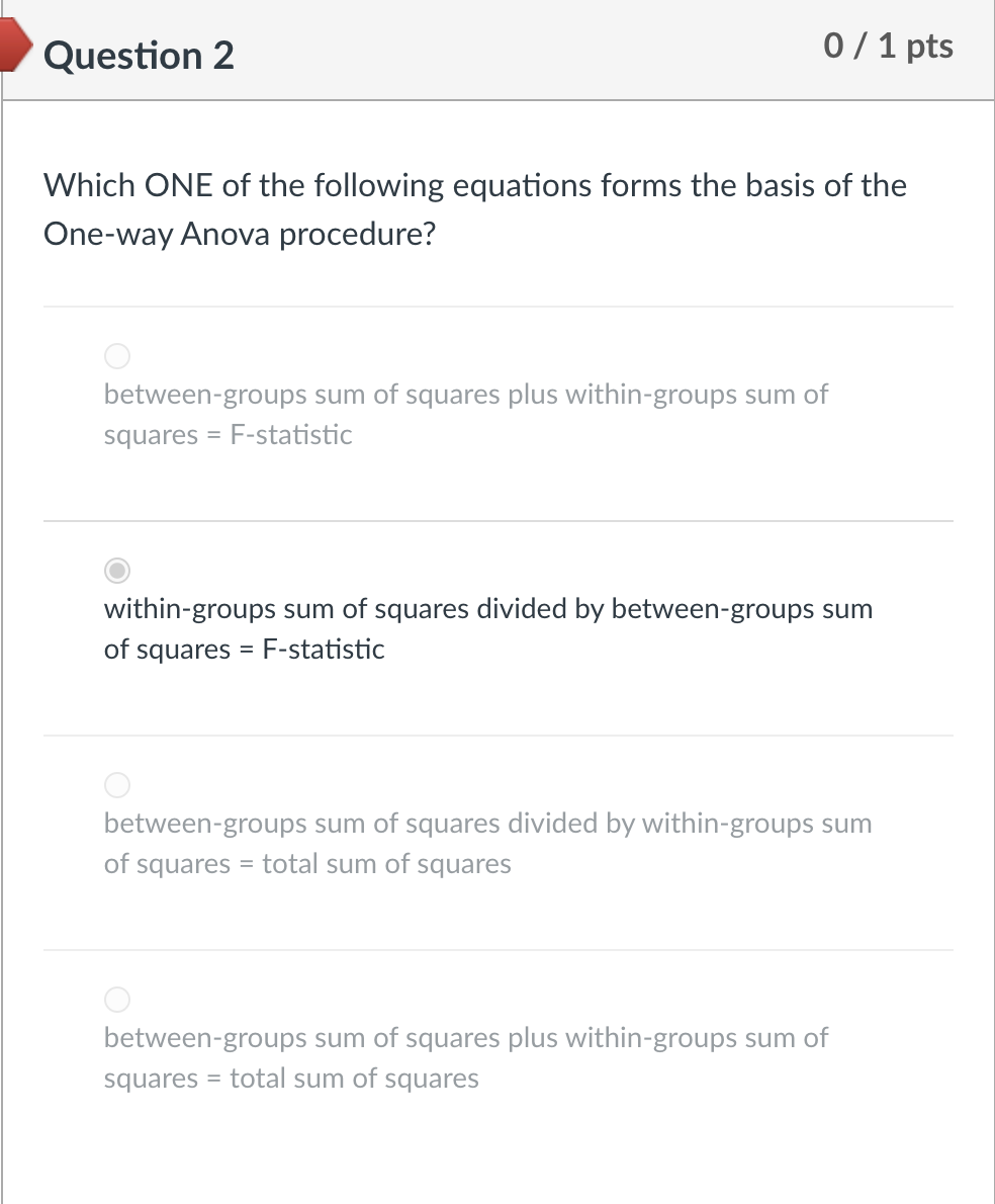 Solved Which ONE of the following equations forms the basis | Chegg.com