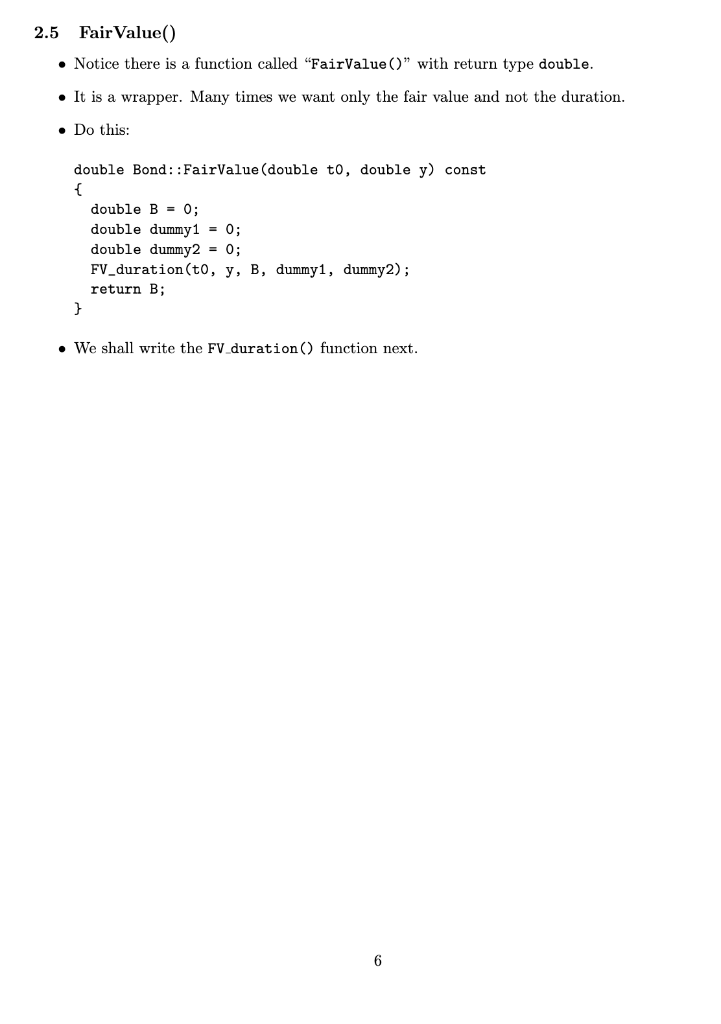 2.1 Bond class, fair value, duration & yield Let us | Chegg.com