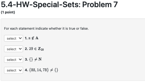 Solved For each statement indicate whether it is true or | Chegg.com