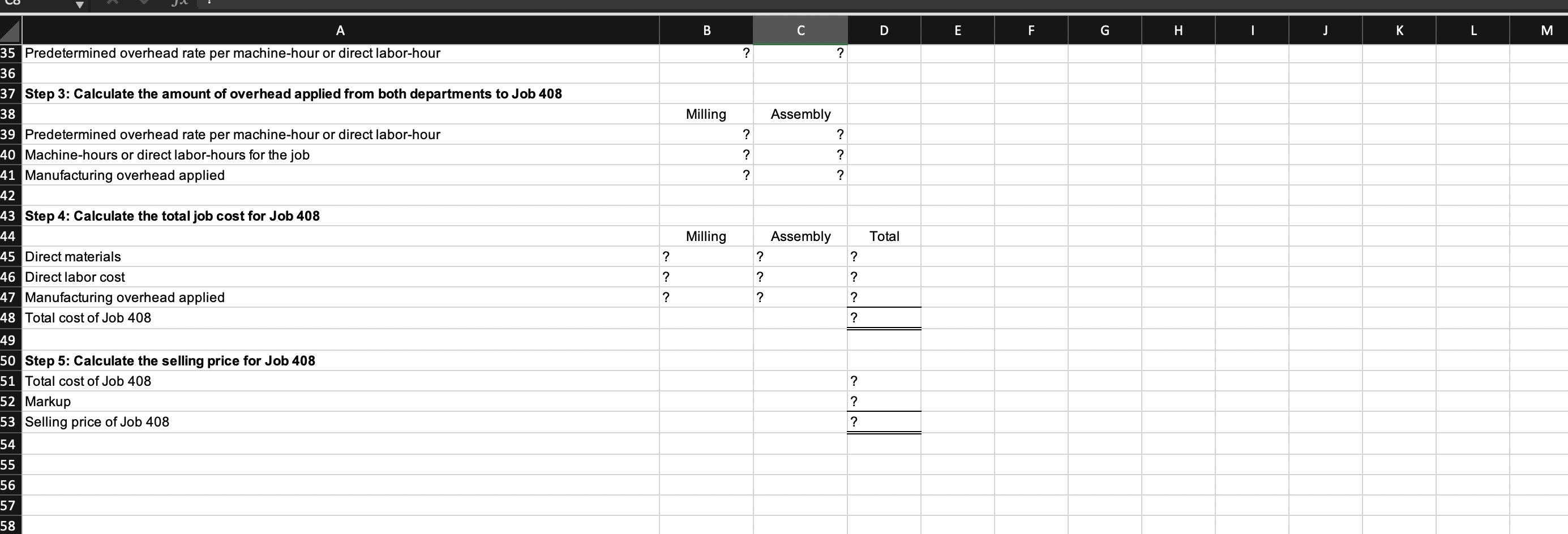 Solved 1 Chapter 2: Applying Excel Name: G+: 2 $390,000 3 | Chegg.com